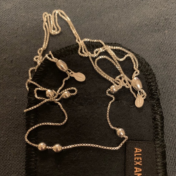 Alex and Ani | Jewelry | Alex And Ani Sterling Silver Sliding Beads ...